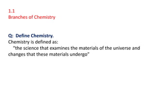 chemistry basics | PPTX