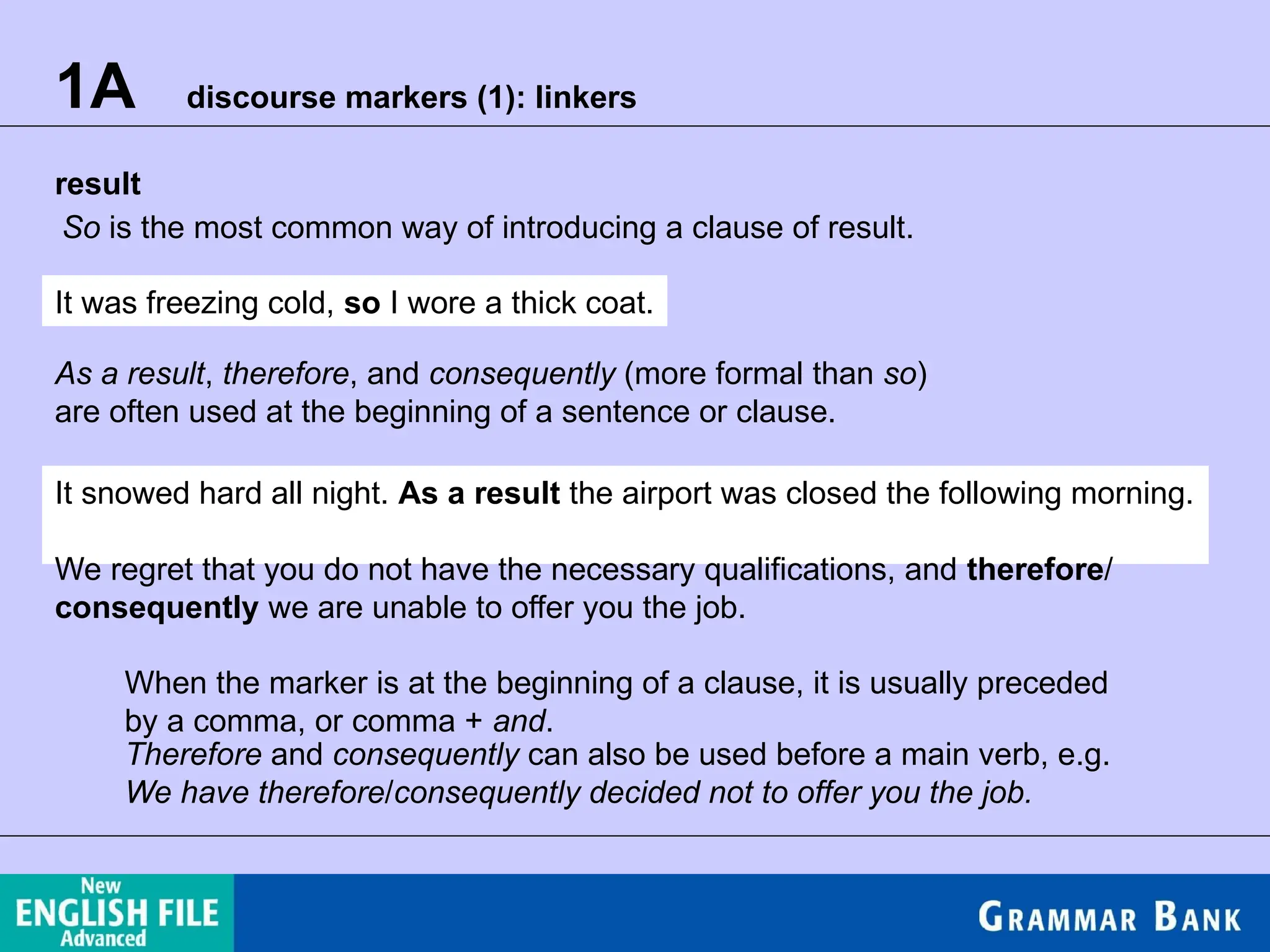 Unit 1A. Discourse markers - web.ppt.pptx