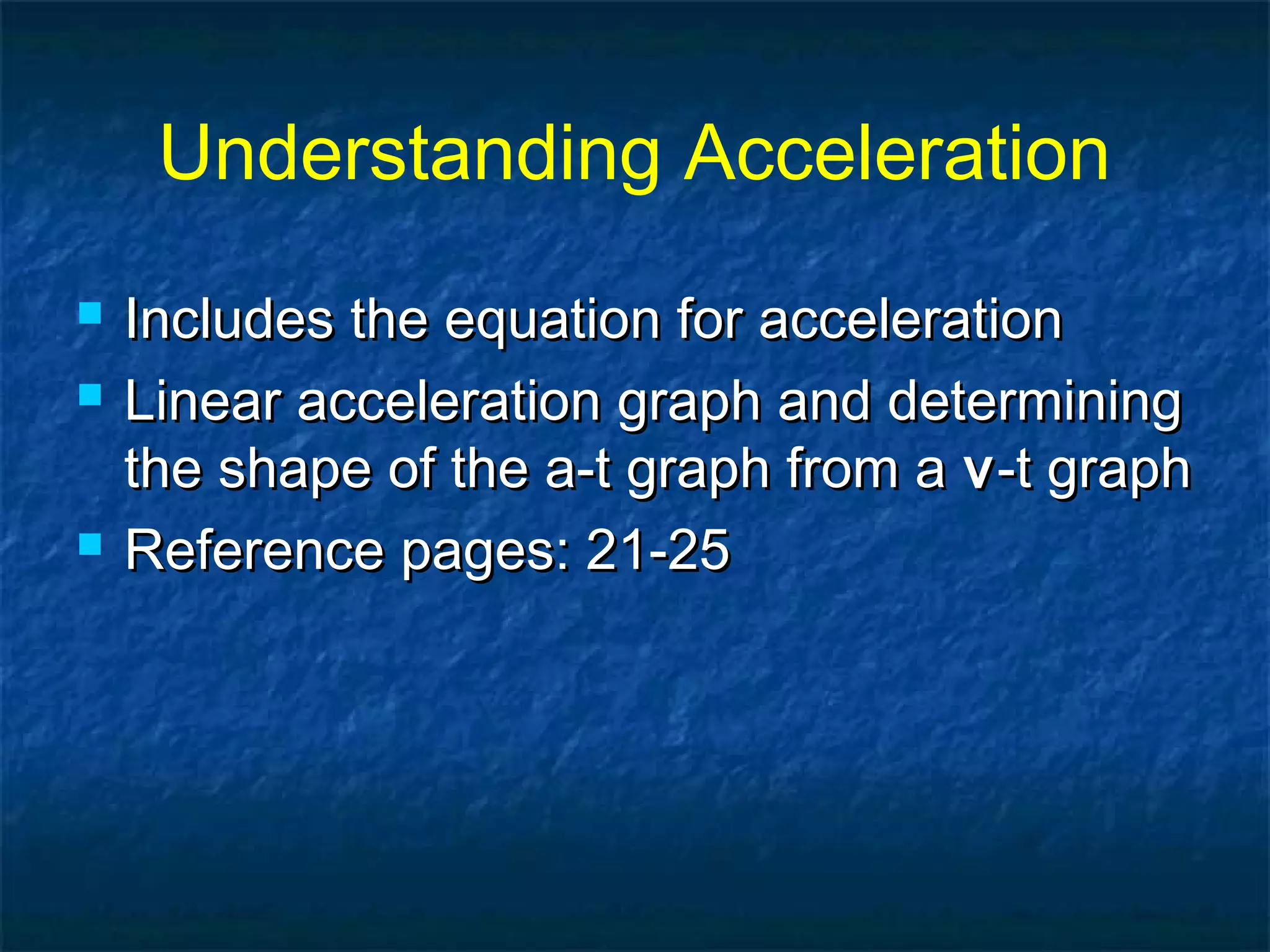 Grade 11-U1A-L3 Acceleration | PPT