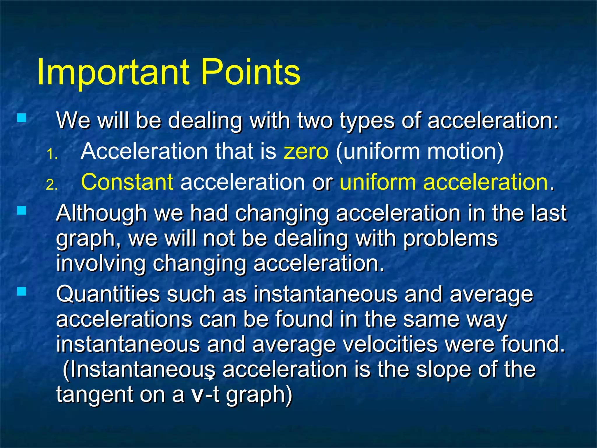 Grade 11-U1A-L3 Acceleration | PPT