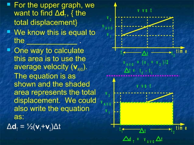 Grade 11, U1A-L4, Motion Equations | PPT | Physics | Science