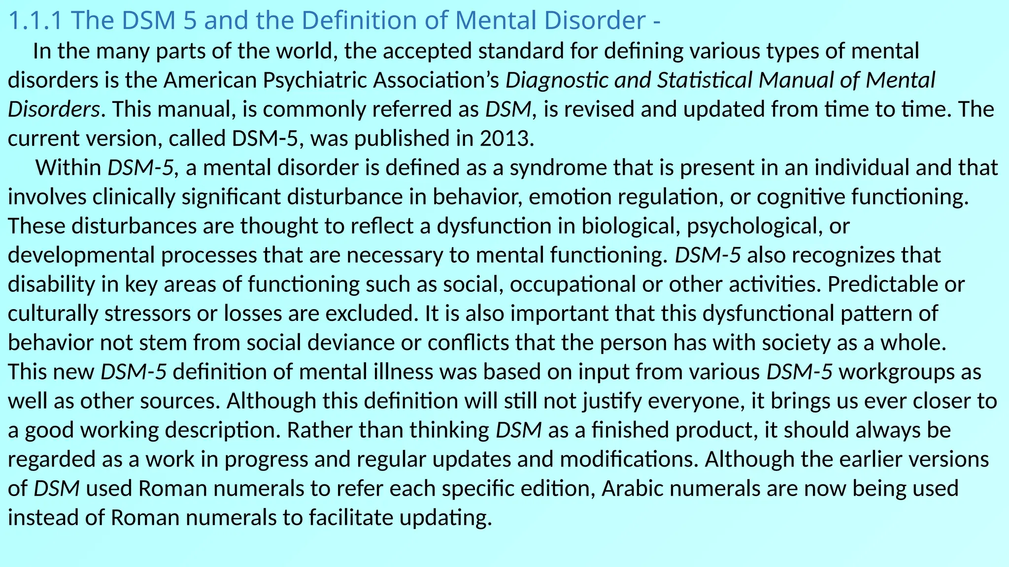 Abnormal psychology unit 1 introduction | PPTX