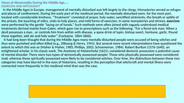 Abnormal psychology unit 1 introduction | PPTX