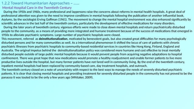 Abnormal psychology unit 1 introduction | PPTX