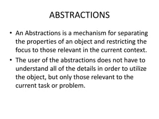 Unit 1 abstract data types | PPTX