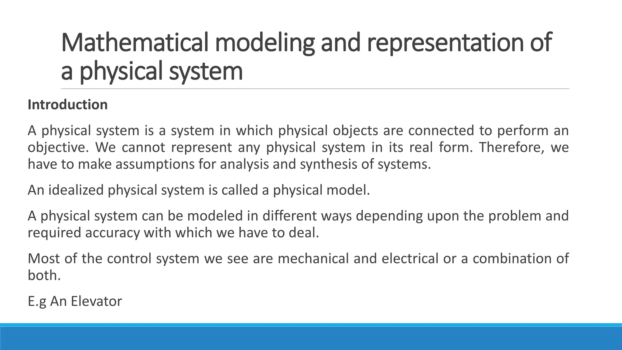 Introduction to Automatic Control Systems | PPTX | Technology & Computing
