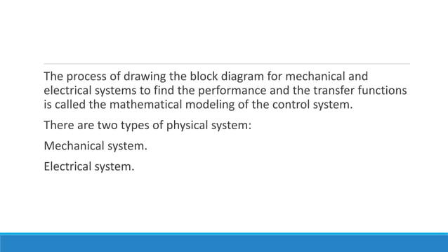 Introduction to Automatic Control Systems | PPTX | Technology & Computing