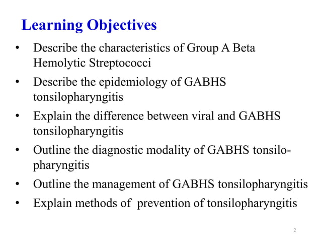 Unit 1_Acute Tonsilopharyngitis.pptx | Ear, Nose and Throat Conditions ...