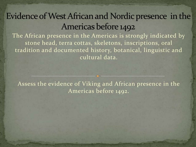 CAPE Unit 1 African Presence before Columbus | PPTX | Genealogy and ...