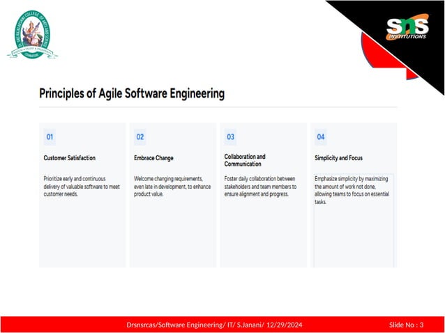 Agile Software Development Methodology., | PPT