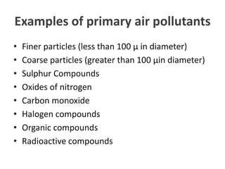 Air Pollution Control | PPTX
