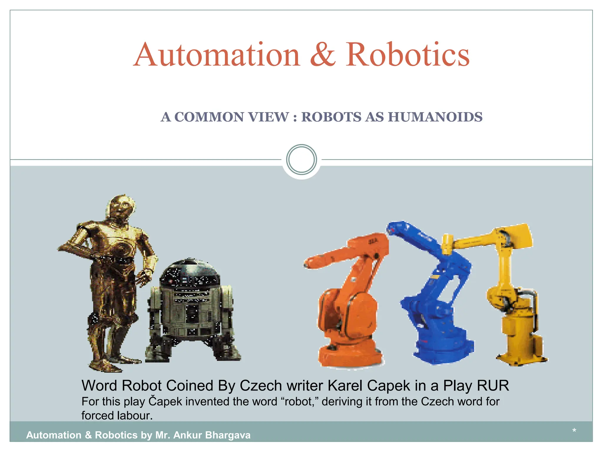 Unit 1 AR .pdf robotics unit 1 kinematics | PPT