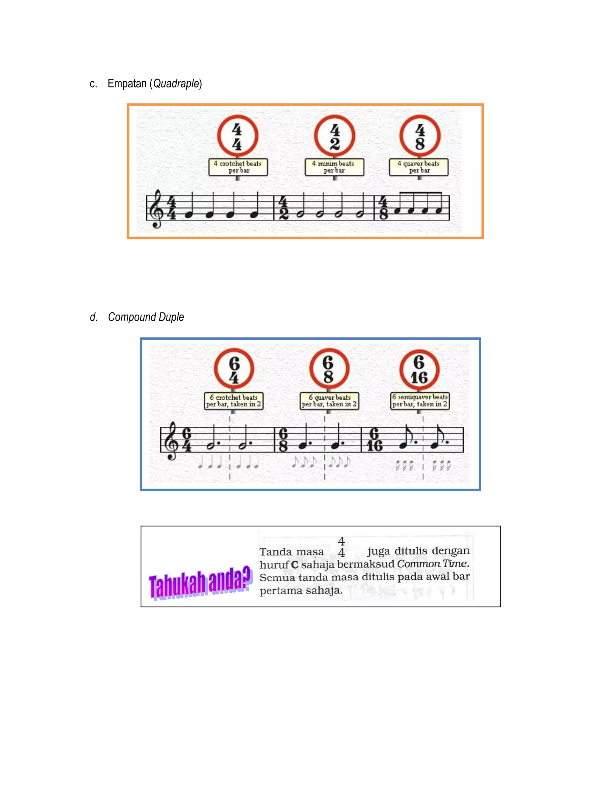 Unit 1 asas teori muzik | PDF
