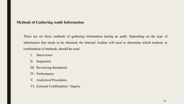Introduction types, Objectives, Management of audit, Responsibilities ...