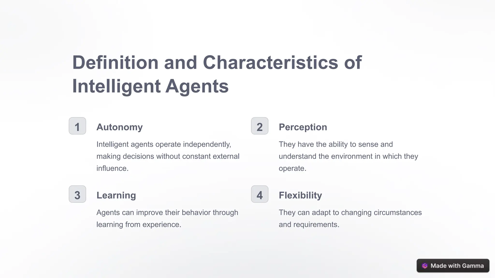 Artificial Intelligence: Intelligent Agents | PPTX