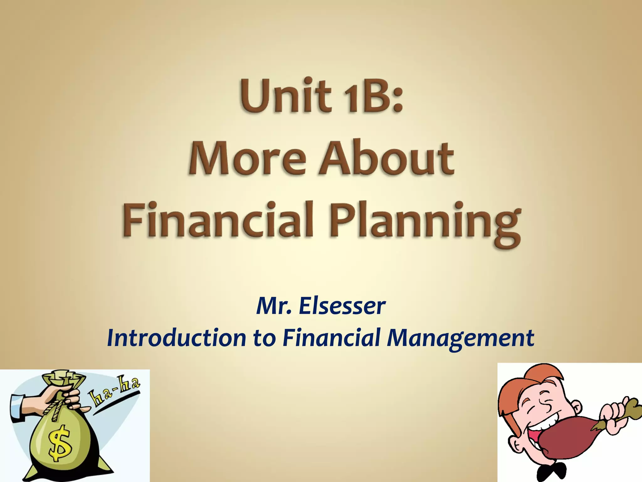 Unit 1B - SMART Goals & Decision Making | PPT