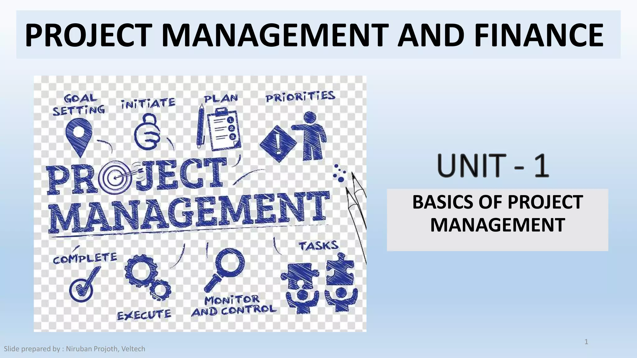 BASICS OF PROJECT MANAGEMENT | PPTX