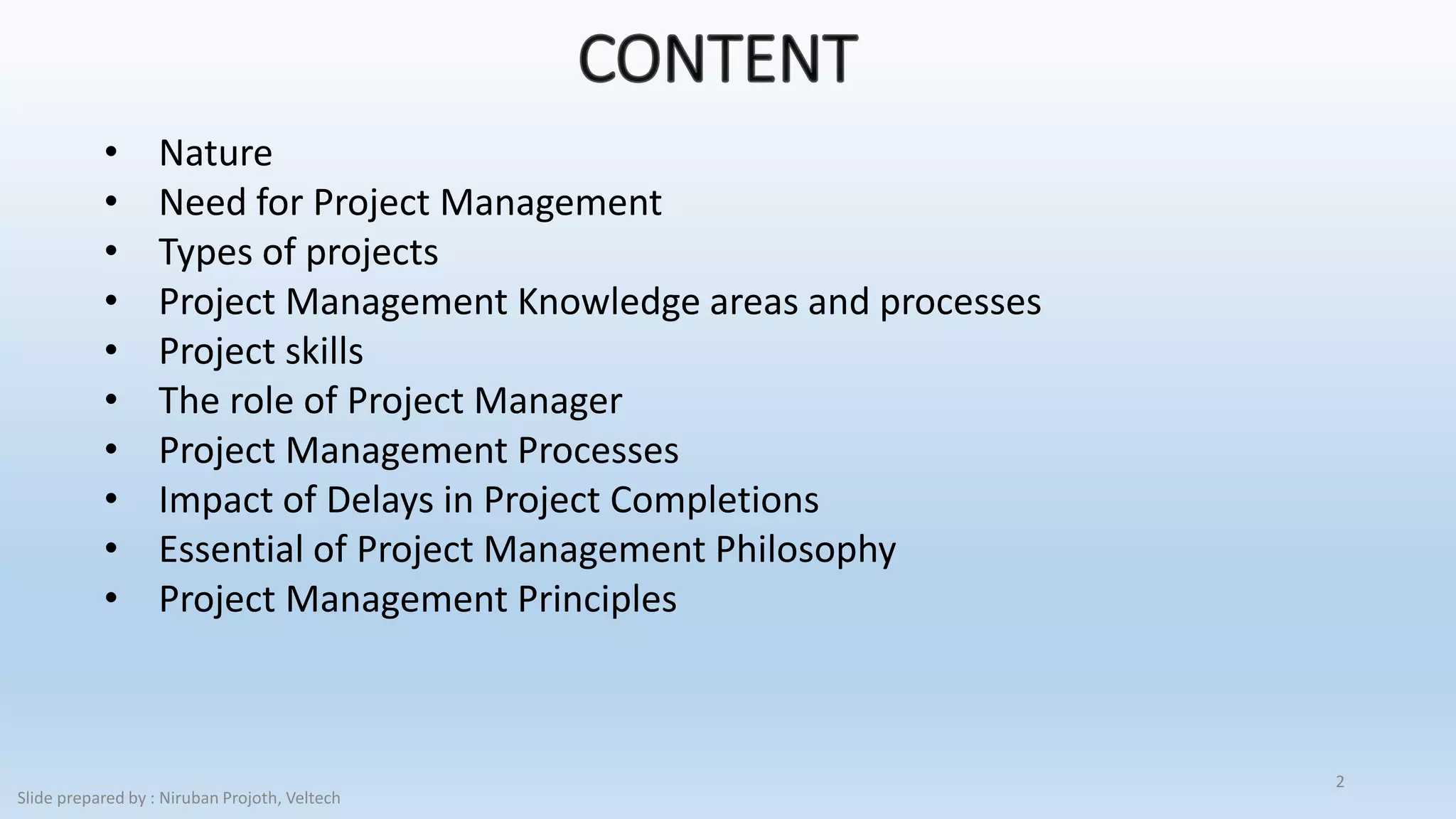 BASICS OF PROJECT MANAGEMENT | PPTX