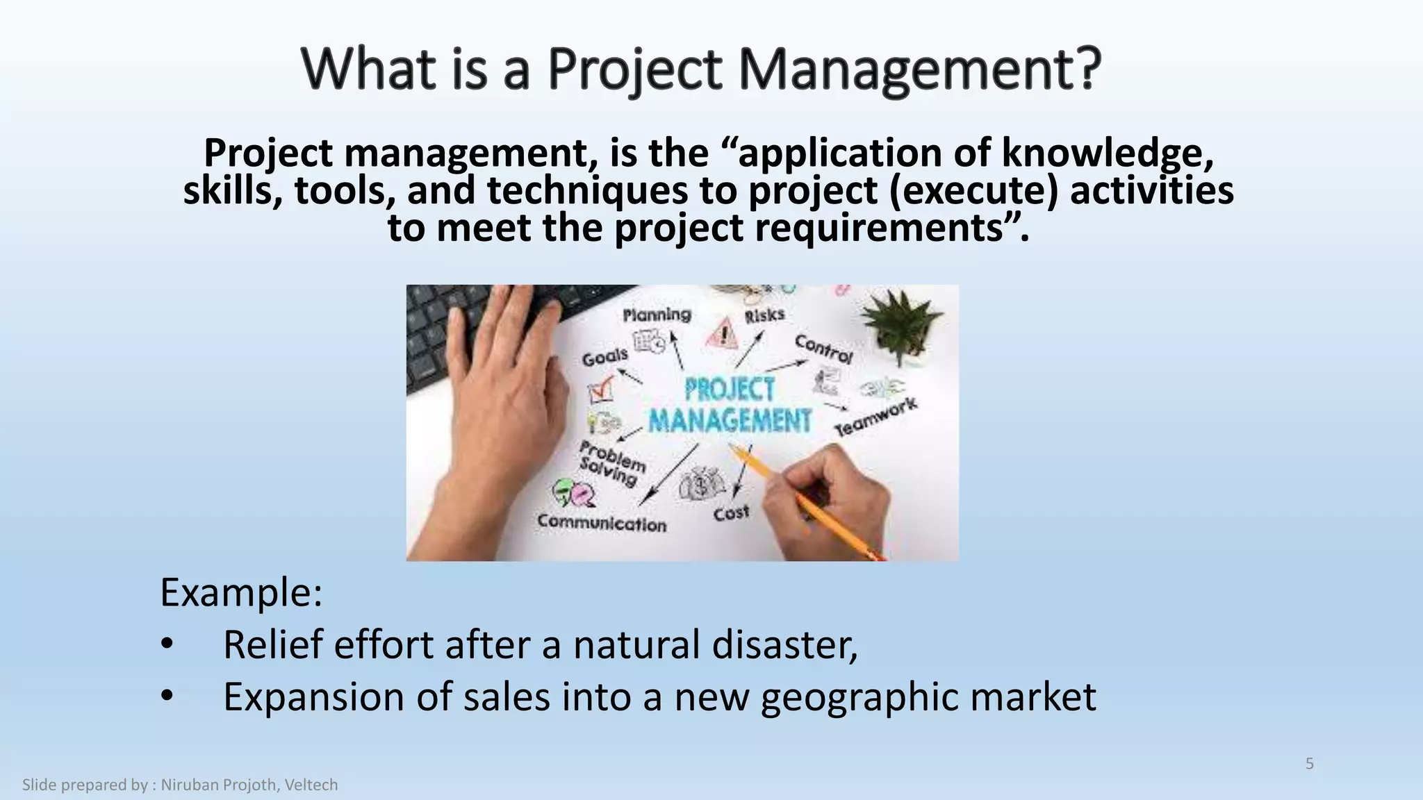 BASICS OF PROJECT MANAGEMENT | PPTX