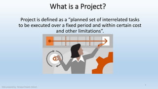 BASICS OF PROJECT MANAGEMENT | PPTX