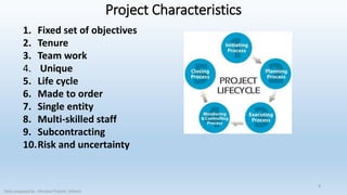 BASICS OF PROJECT MANAGEMENT | PPTX