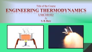 Basics of thermodynamics | PPT