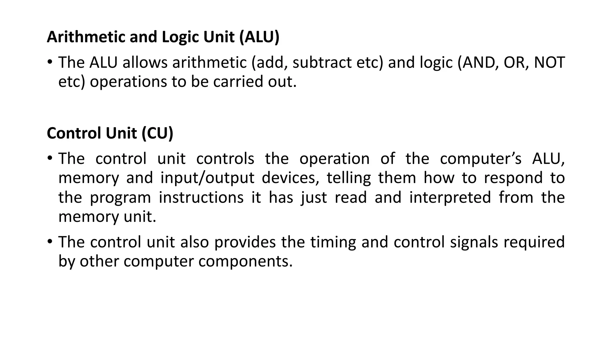 Unit 1 Basic structureCOA.pdf | Computing | Technology & Computing