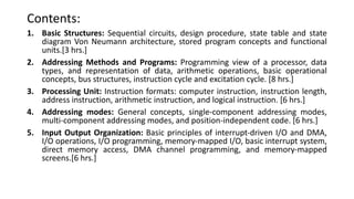 Unit 1 Basic structureCOA.pdf | Computing | Technology & Computing