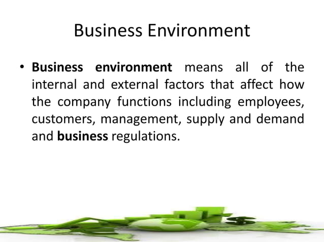 Business Environment | PPT