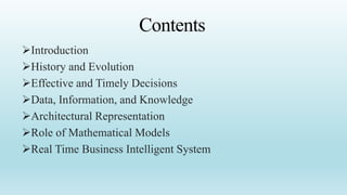 Business Intelligence And Analytics Pptx