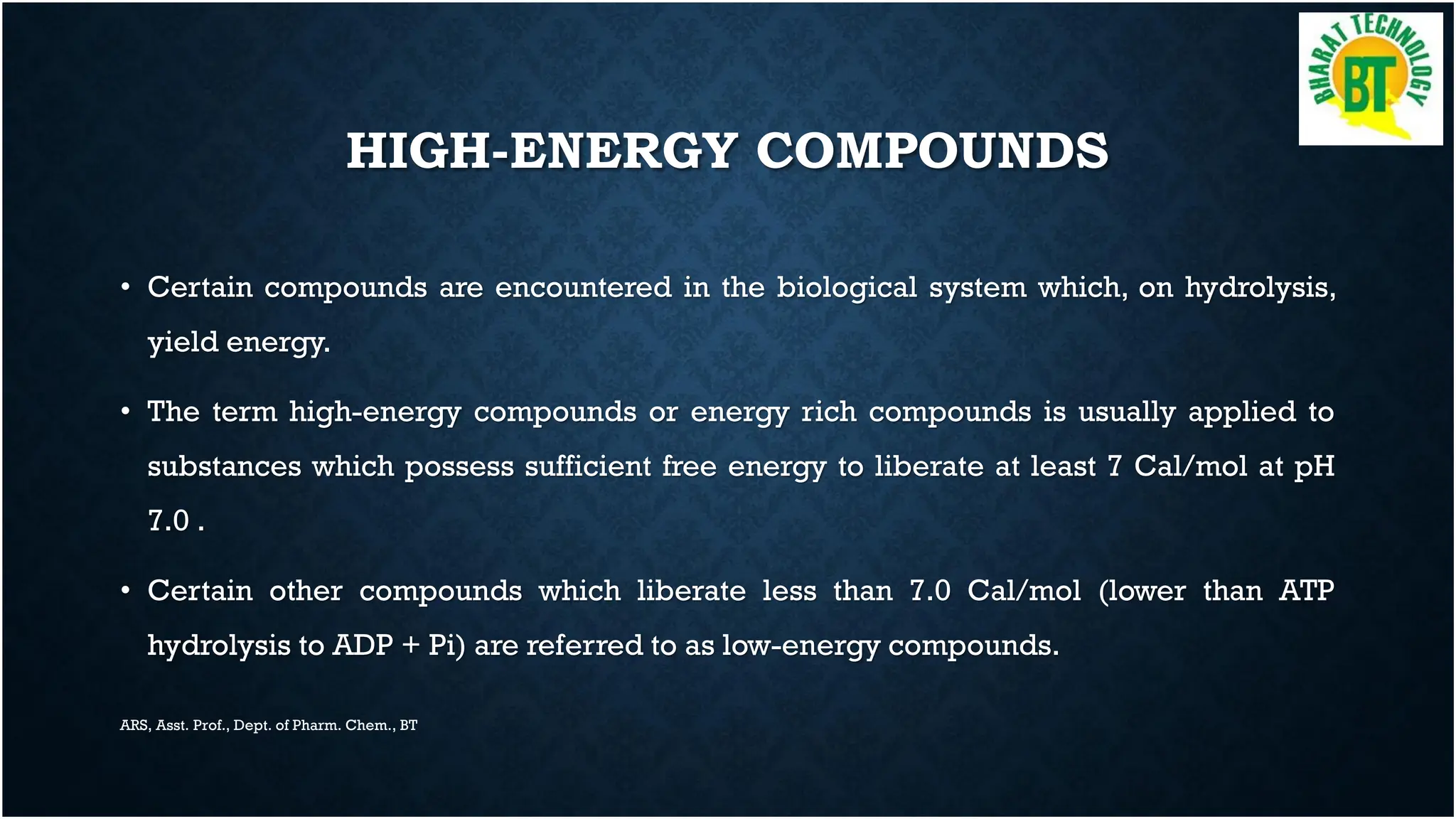 Unit 1 Bioenergetics.pdf biochemistry b pharm 1st. yr | PDF