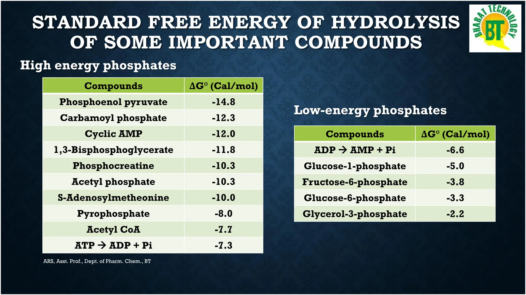 Unit 1 Bioenergetics.pdf biochemistry b pharm 1st. yr | PDF