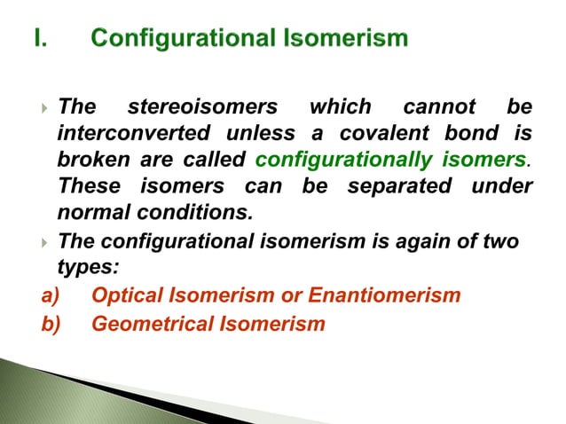 Unit 1b isomerism and its types | PPTX