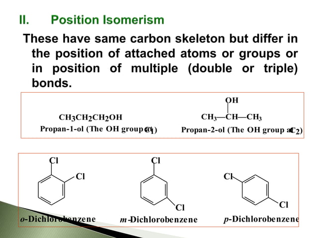 Unit 1b isomerism and its types | PPTX