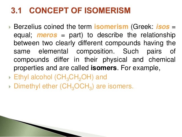 Class 12 Isomerism Structural Isomerism And Its Types