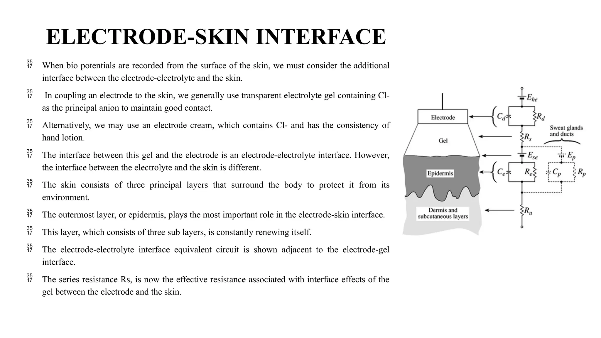 BIOMEDICAL INSTRUMENTATION UNIT I BIOPOTENTIAL ELECTRODES | PPTX