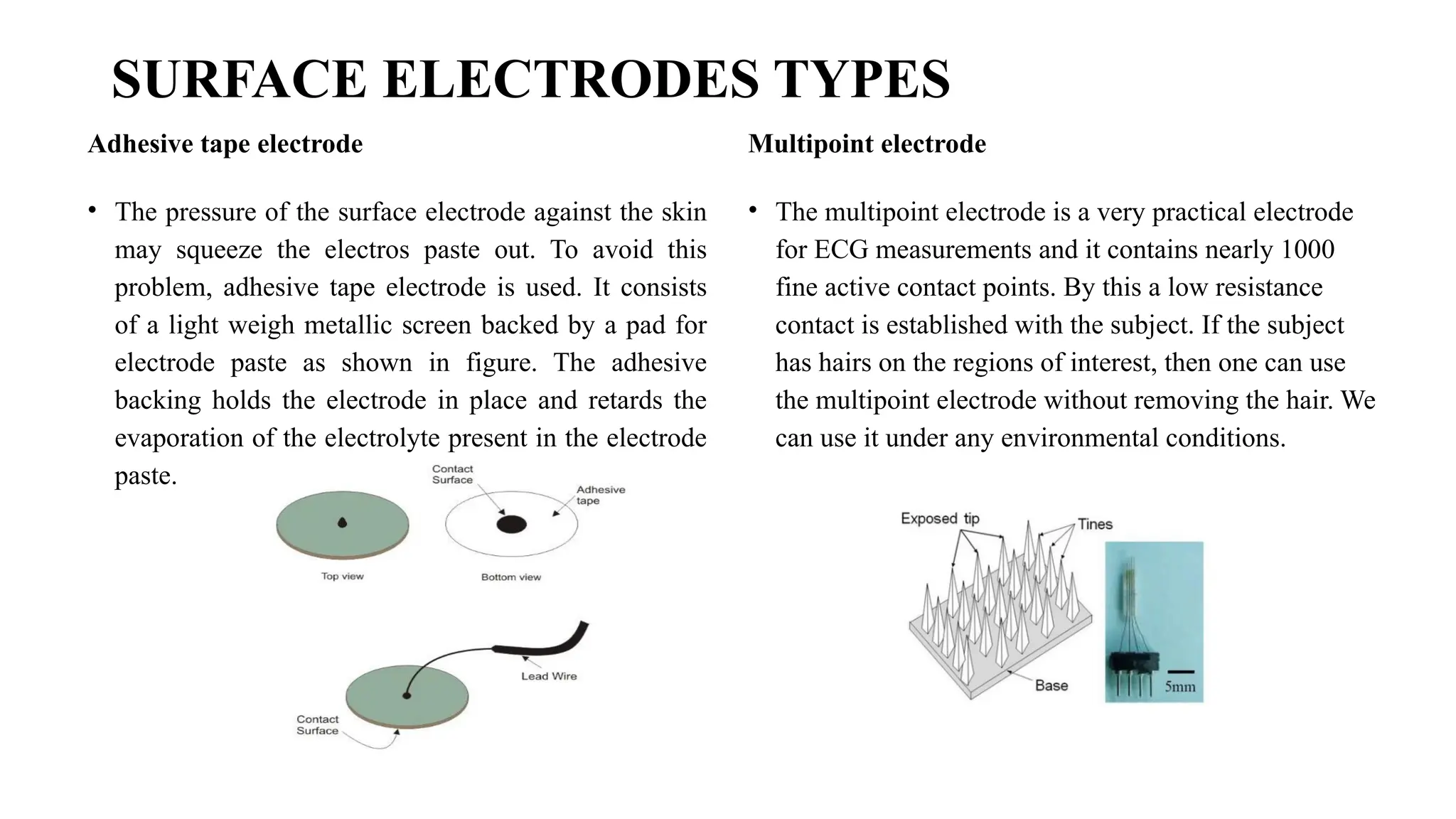 BIOMEDICAL INSTRUMENTATION UNIT I BIOPOTENTIAL ELECTRODES | PPTX