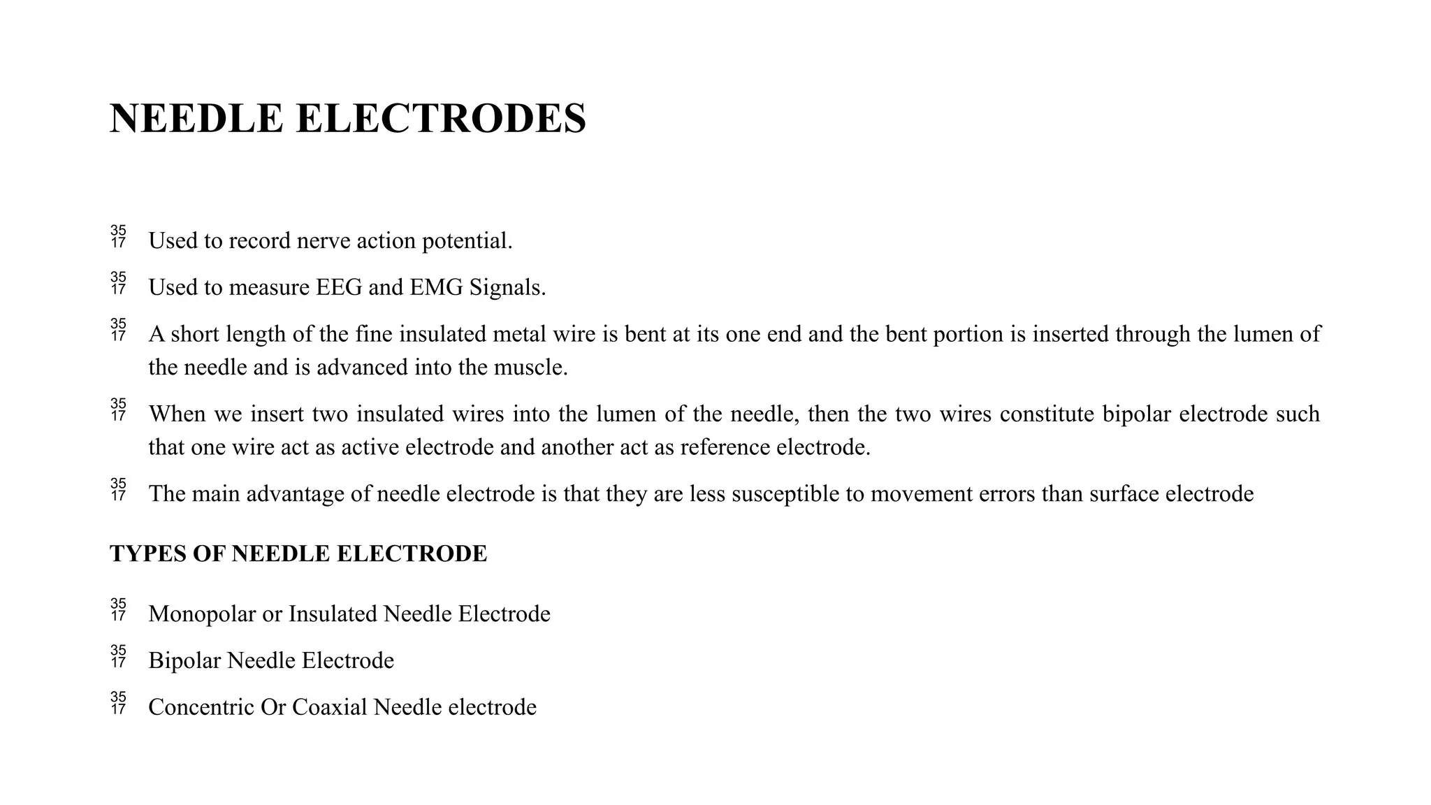 BIOMEDICAL INSTRUMENTATION UNIT I BIOPOTENTIAL ELECTRODES | PPTX