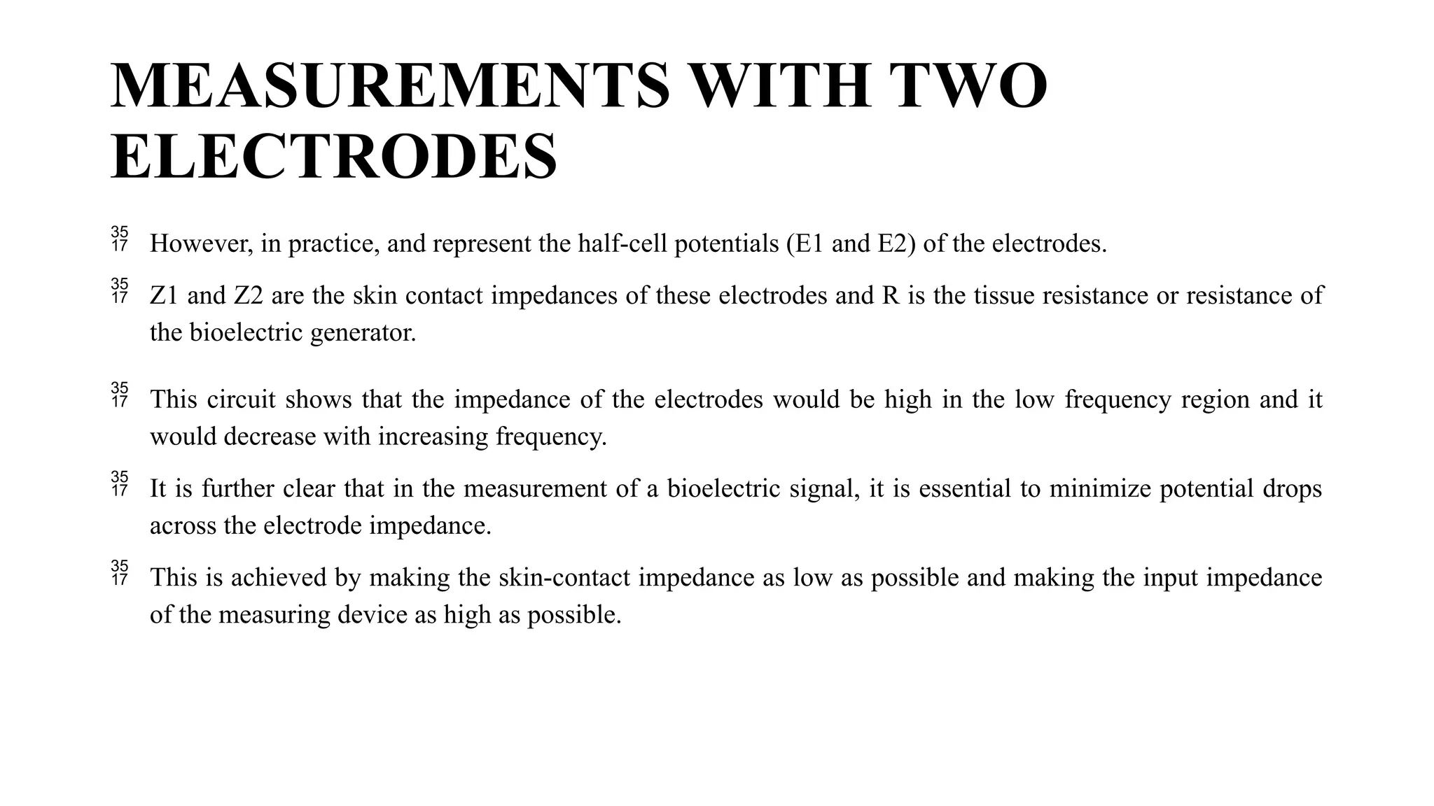 BIOMEDICAL INSTRUMENTATION UNIT I BIOPOTENTIAL ELECTRODES | PPTX