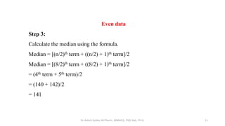 Unit 1 bp801 t c median with solved examples | PDF