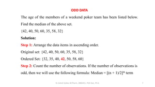 Unit 1 bp801 t c median with solved examples | PDF