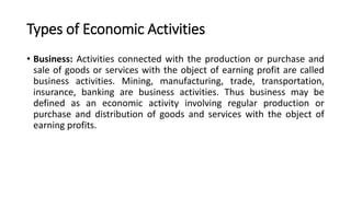 Unit 1 business meaning & CHARACTERISTICS | PPTX