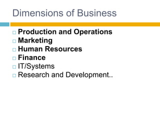 Business organisation and its stakeholders | PPT