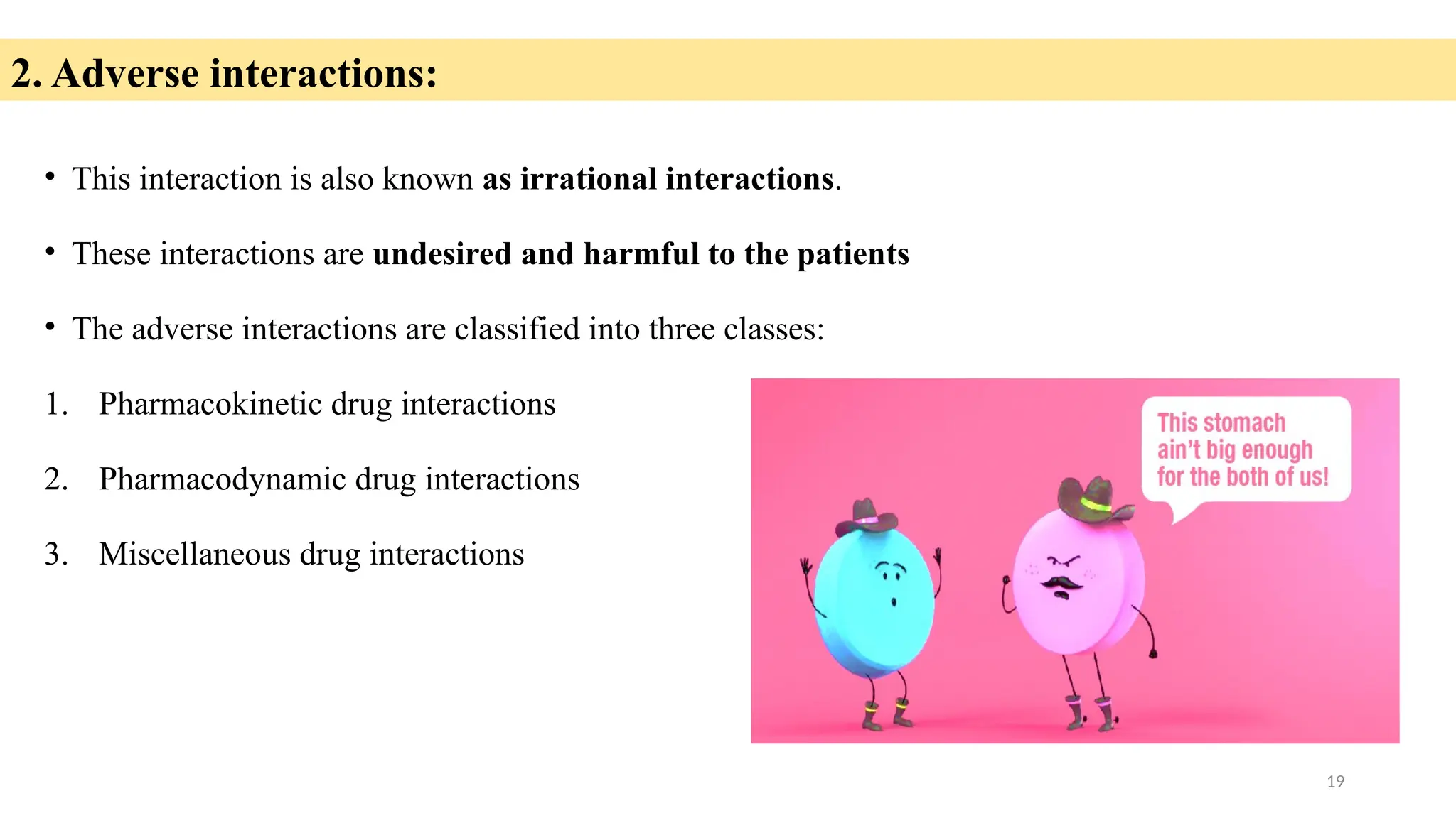 Unit 1c- Adverse drug reactions and drug interactions | PPTX