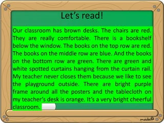 UNIT 1C - MY CLASSROOM.pptx