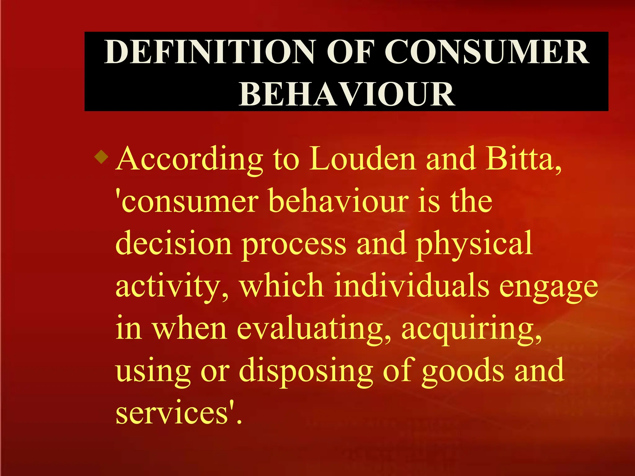 UNIT 1 CB.pptx consumer behavior mba 3 sem notes | PPTX