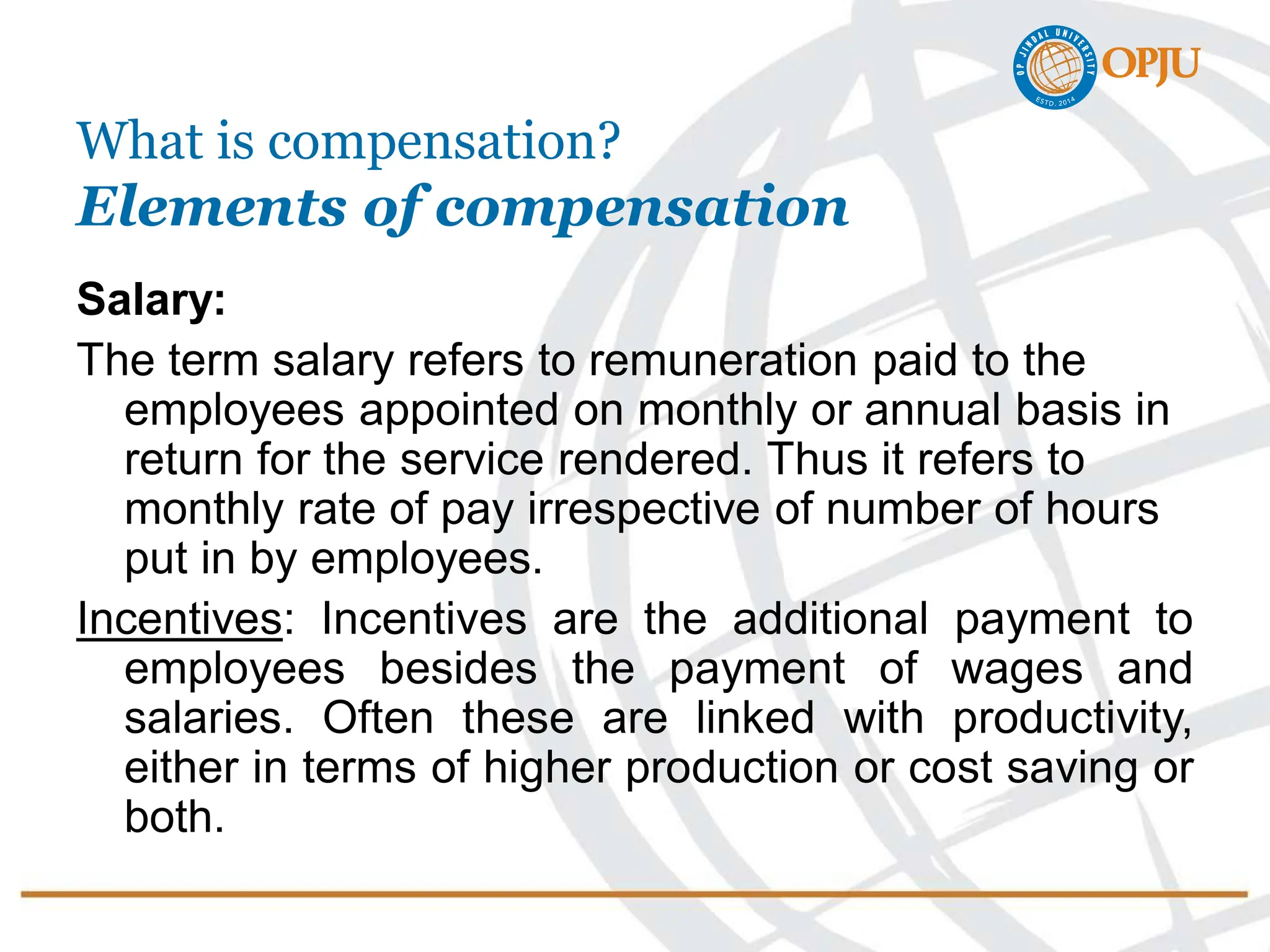 Unit 1 Compensation and Benefit analysis | PPT