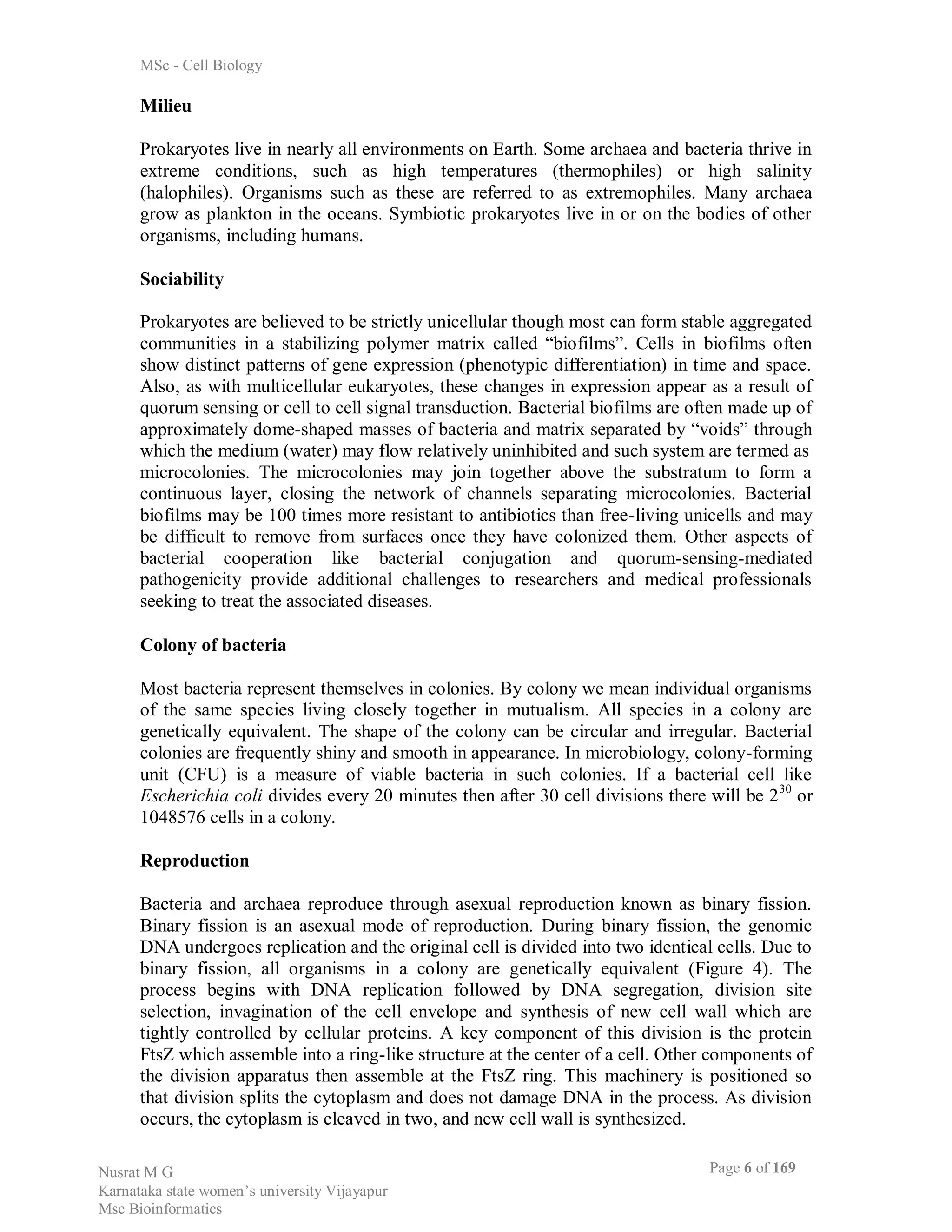 Unit 1 cell biology | PDF | Biological Sciences | Science