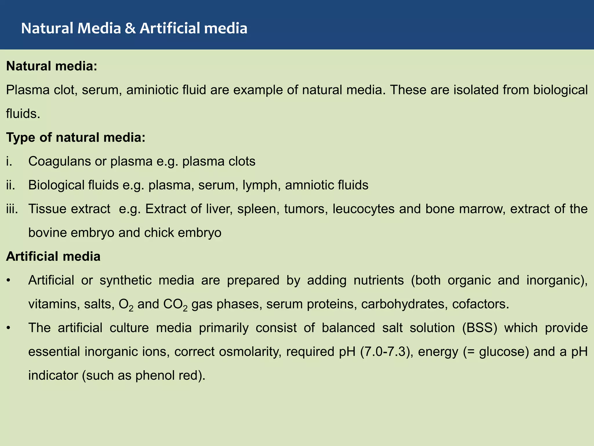 5. Cell culture media | PPT