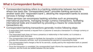 Functions of International Banking. . | PPTX